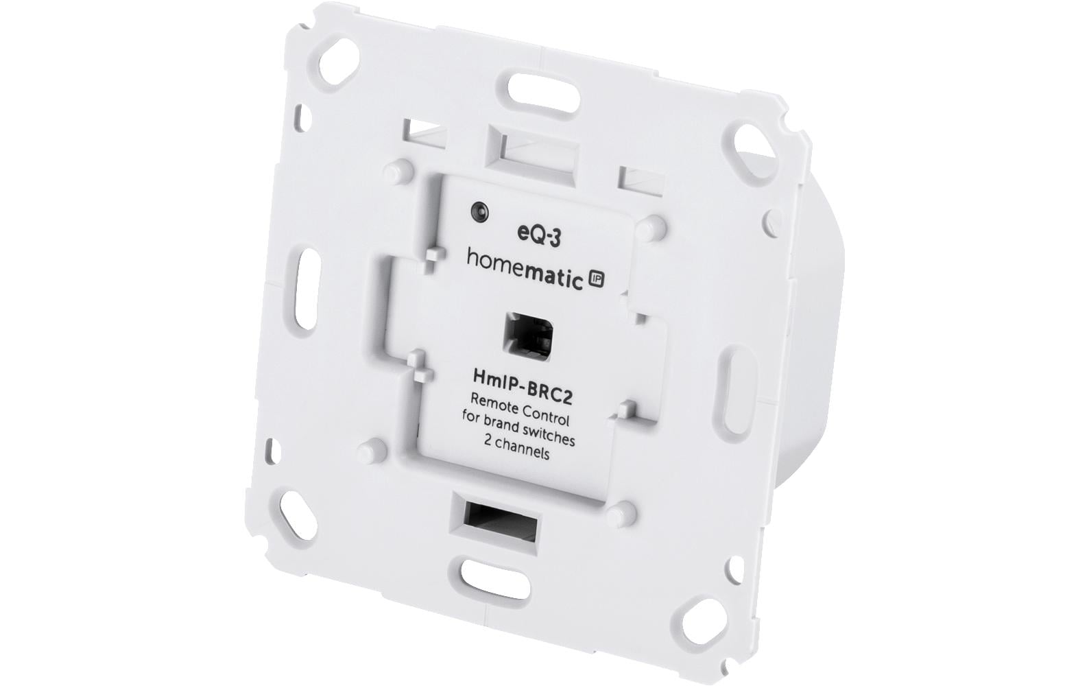 Homematic IP Smart Home Funk-Wandsender für Markenschalter - 2-fach ...