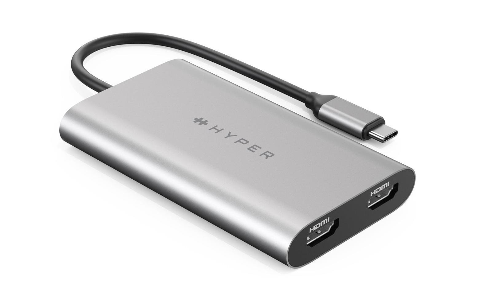 HYPER Adapter Dual 4K USB Type-C - HDMI | 1340383
