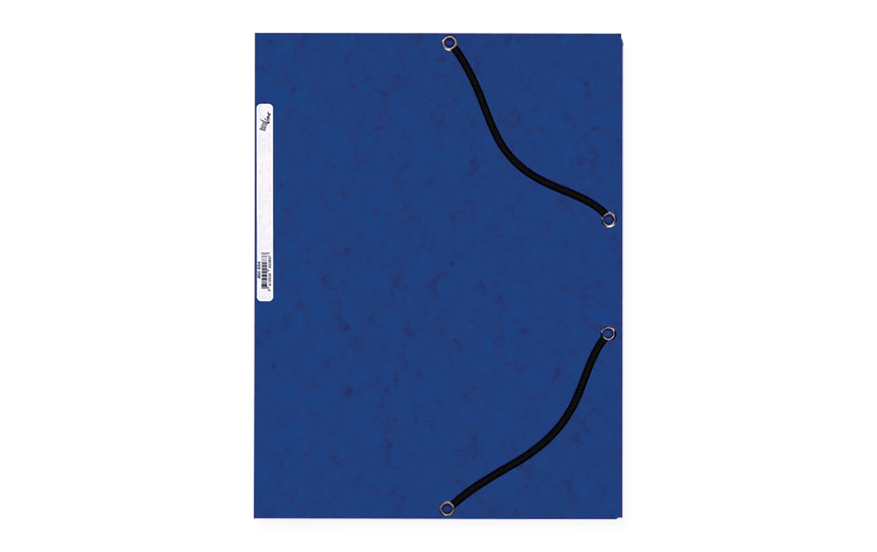 Büroline Gummibandmappe Karton, A4 Dunkelblau | 1400762