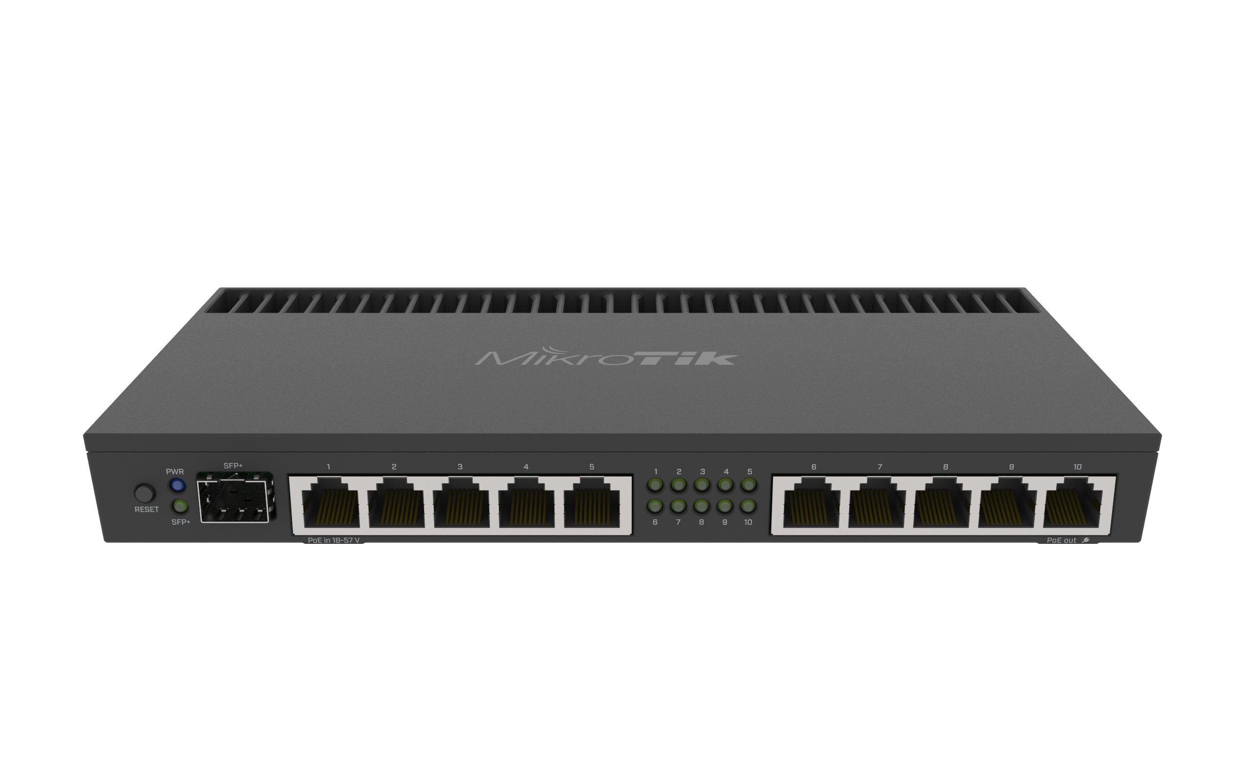 MikroTik VPN-Router RB4011iGS+RM ,10Gbps tauglich | 826888